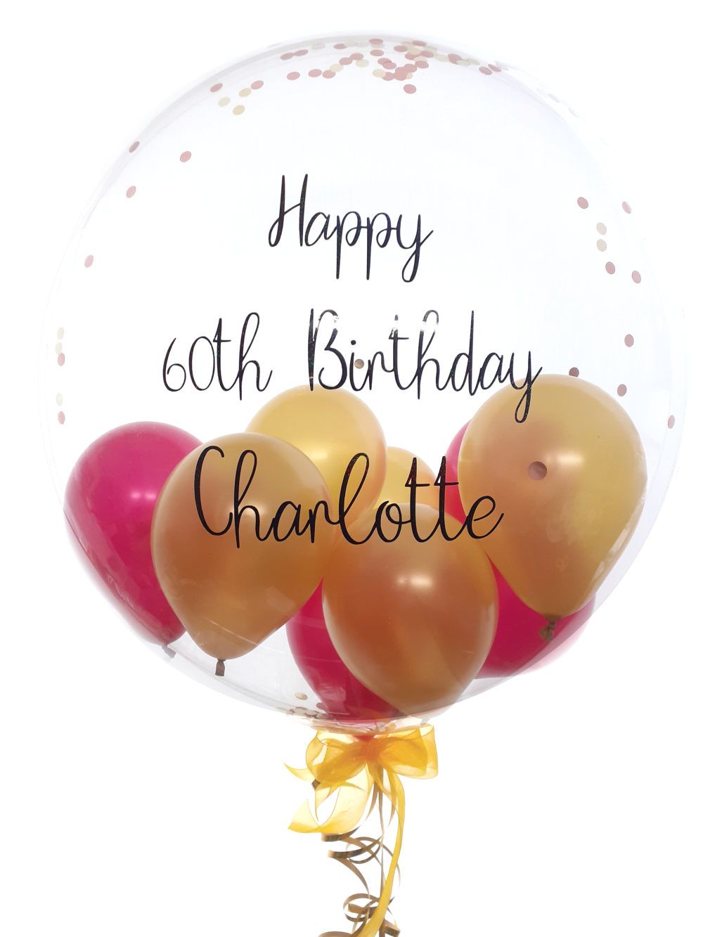 60th Birthday Balloon Delivered