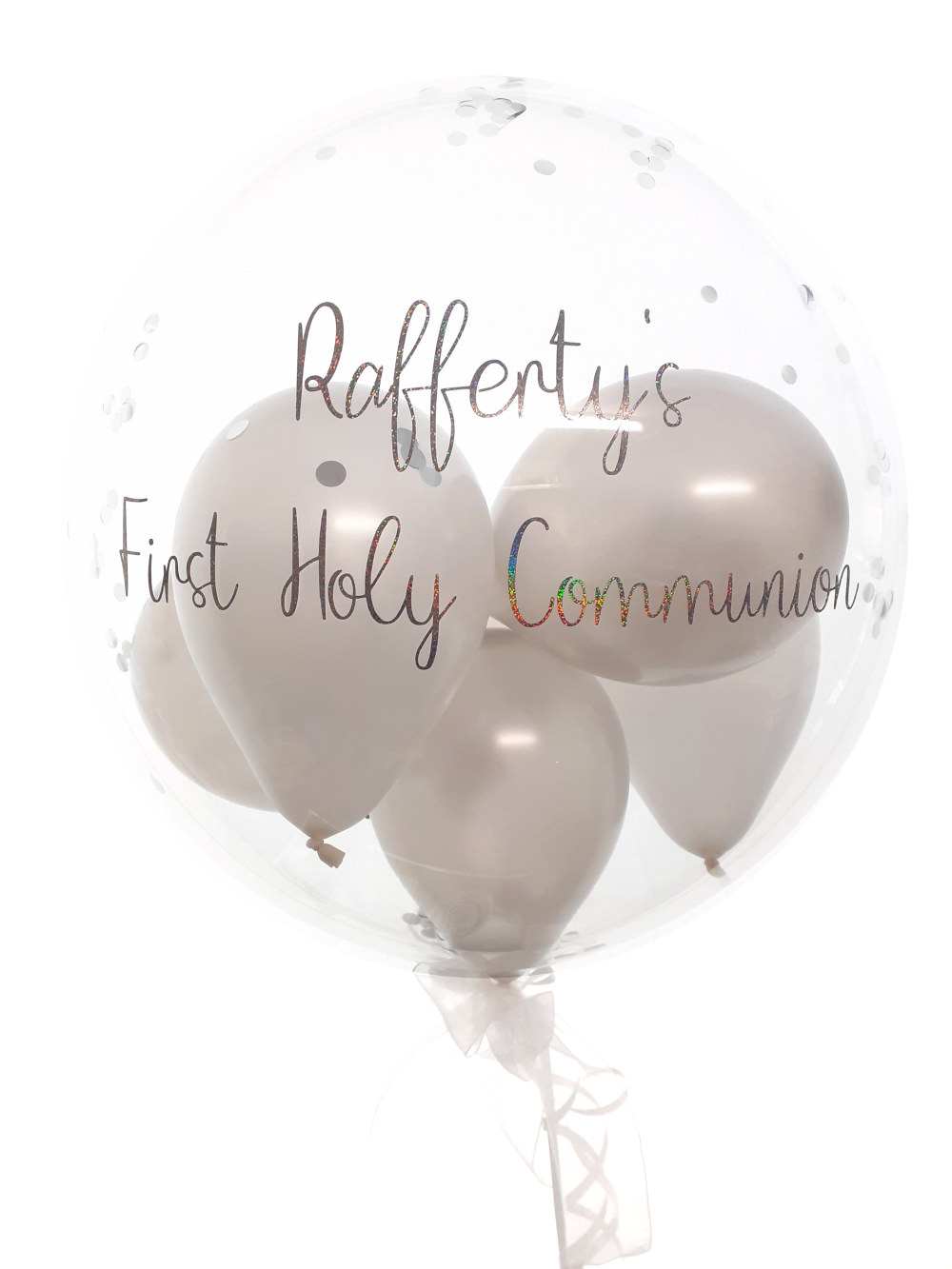 Personalised Baptism, Holy Communion, Christening balloon
