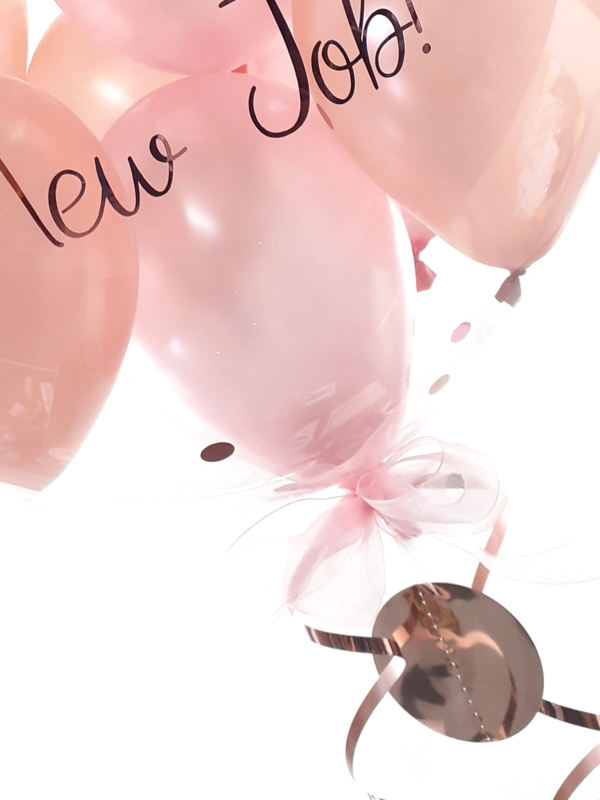 Personalised New Job balloon, any colours