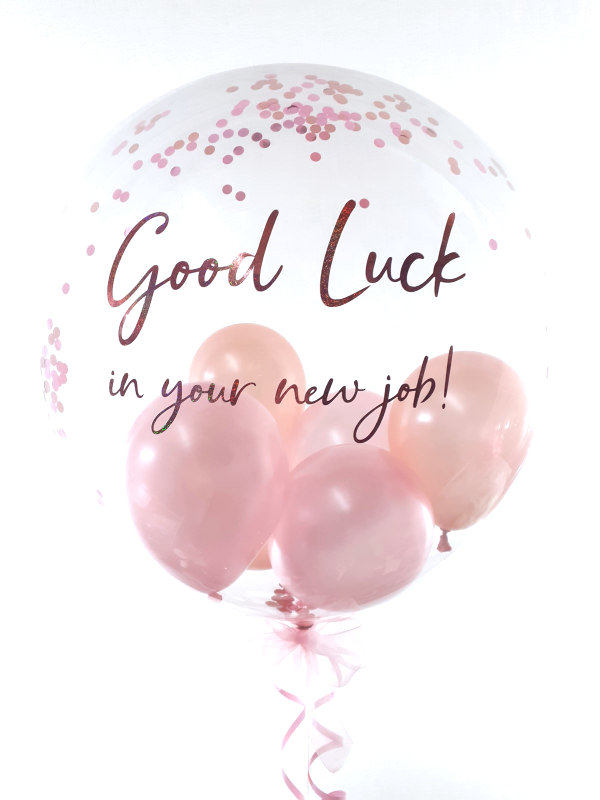 Personalised New Job, Well Done, Good Luck balloon in a box - Balloons ...